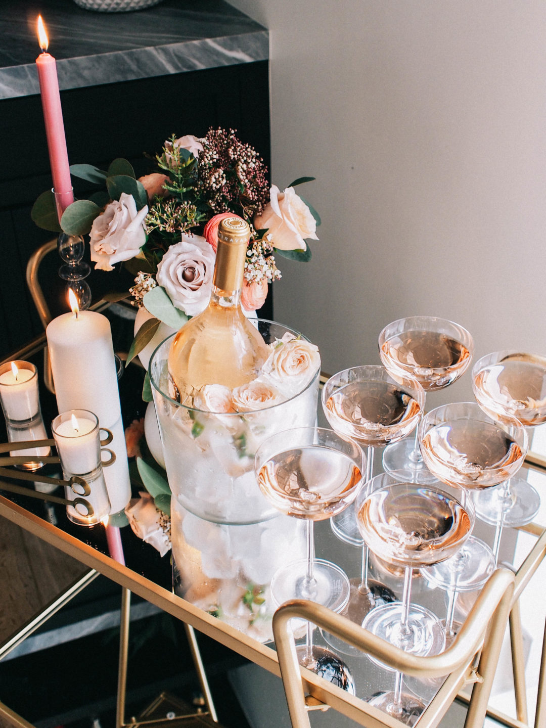 DIY Rose Ice Cubes (Video) - Andee Layne