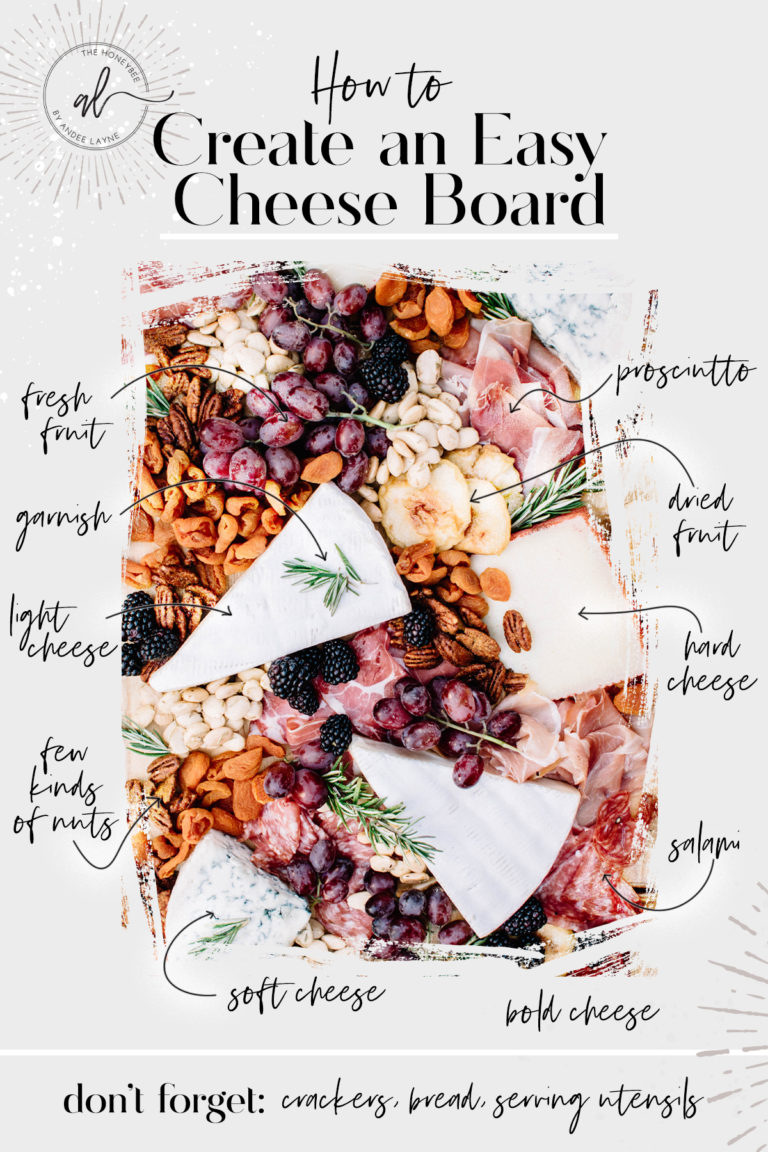 Everything You Need to Create an EPIC Cheese Board - Andee Layne