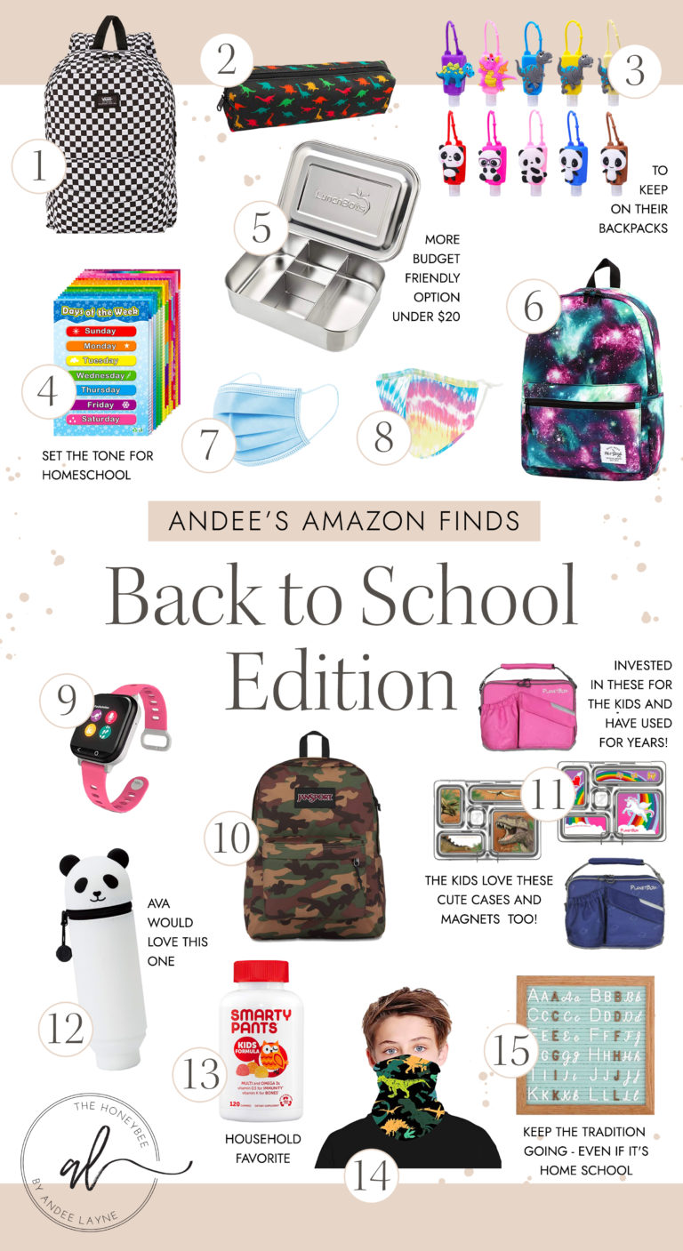 Amazon Finds: Back-to-School Edition - Andee Layne