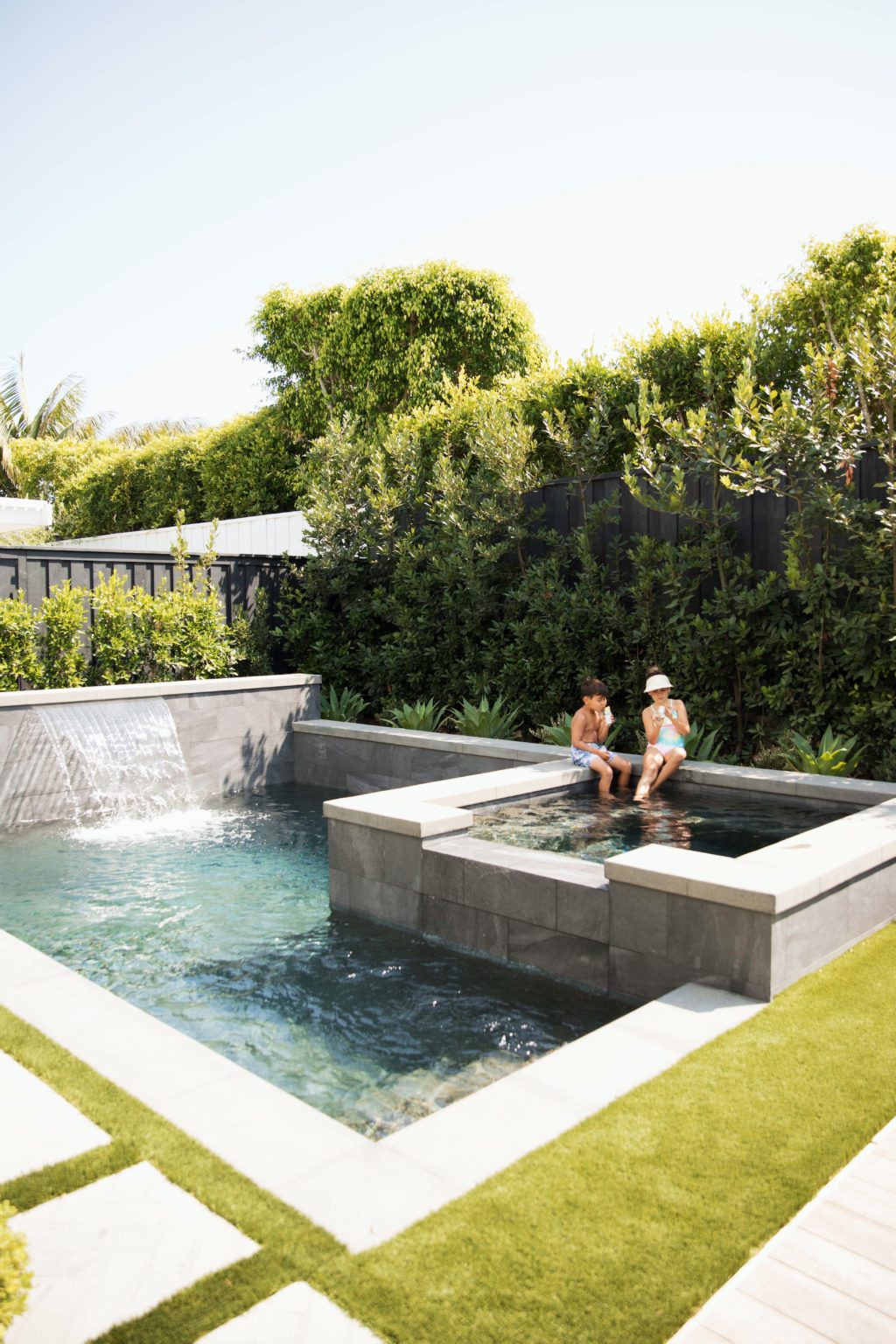 Our Backyard Pool Reveal - Andee Layne