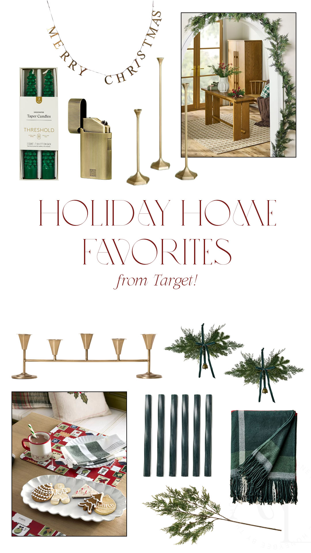 Target Holiday Home Decor I'm Loving this Season - Andee Layne